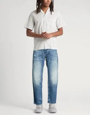 Armani Exchange Tapered Jeans With Embroidered Logo