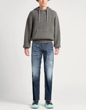 Armani Exchange Tapered Jeans In Denim