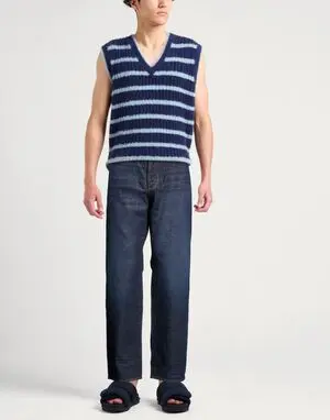 Armani Exchange Tapered Jeans With Logo - Blue
