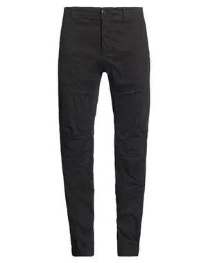 C.P. COMPANY Cotton-Elastane Blend Tapered Pants Black