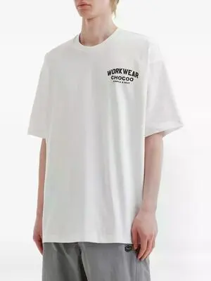 CHOCOOLATE Graphic Print T-shirt - White