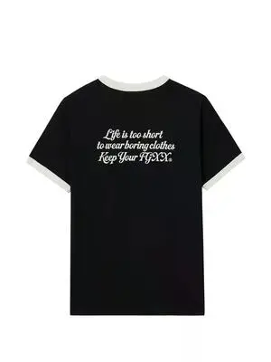 FINGERCROXX Printed T-shirt - Black