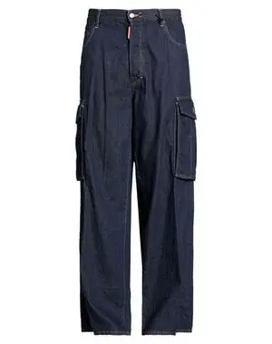Dsquared2 Cotton And Hemp Cargo Jeans