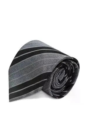 Saint Laurent Striped Neck Tie