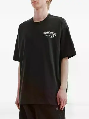 CHOCOOLATE Logo-print T-shirt - Black