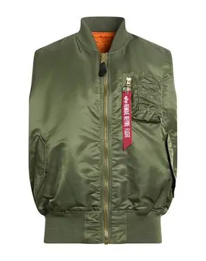 Alpha Industries Zip Up Vests For Men