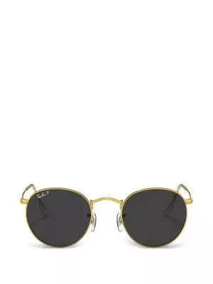 Ray-ban Round Metal Sunglasses - Gold