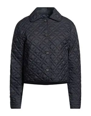 Peserico Quilted Polyester Jacket - Midnight Blue
