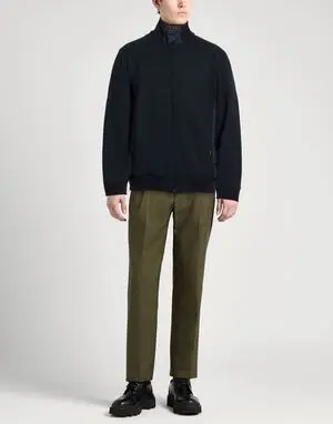 Paul & Shark Jacket In Lyocell And Cotton Blend - Blue