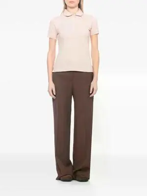 Barbour Buttoned Polo Top