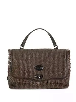 ZANELLATO Small Postina Vimini Frayed-detail Tote