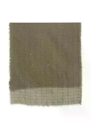 PENNYBLACK Sequin Grid Scarf
