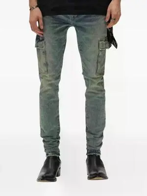 PURPLE BRAND Cargo Skinny Jeans