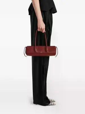Khaite Logo-motif Leather Shoulder Bag - Red