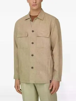 Boggi Milano Linen Shirt Jacket