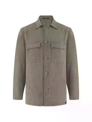 Boggi Milano Flap-pocket Shirt Jacket - Green