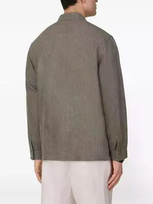 Boggi Milano Flap-pocket Shirt Jacket - Green