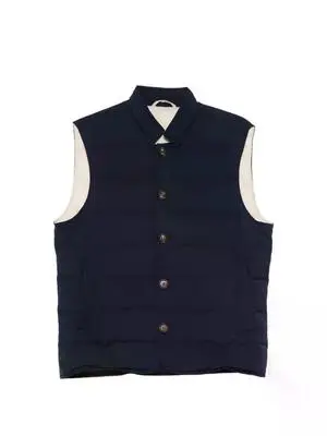 Eleventy Button Padded Gilet