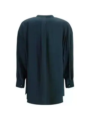 Giorgio Armani Tie-neck Blouse - Blue