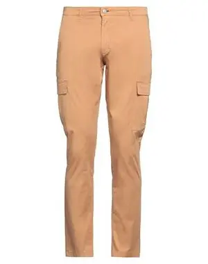 DANIELE ALESSANDRINI Woven Cargo Pants - Camel