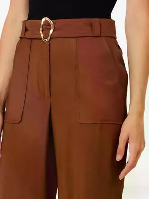 Liu Jo Buckle Belt Trousers