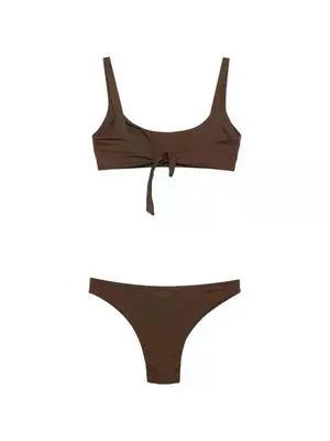 FISICO Logo-patch Bikini - Brown