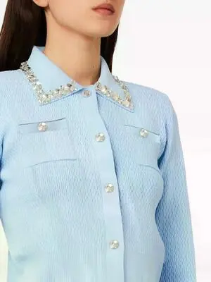 Liu Jo Embellished Collar Knitwear