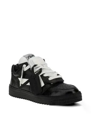 Off-White 3.0 Floating Arrow Leather Sneakers - Black