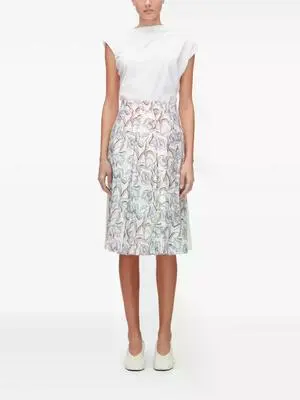 3.1 Phillip Lim Floral-print Midi Skirt
