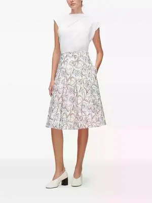 3.1 Phillip Lim Floral-print Midi Skirt