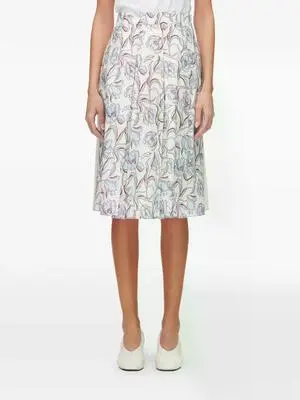 3.1 Phillip Lim Floral-print Midi Skirt