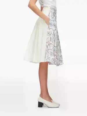 3.1 Phillip Lim Floral-print Midi Skirt