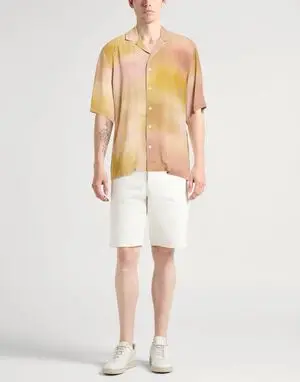 LARDINI Shirt Size Viscose - Beige