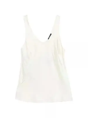 Dixie V-neck Top - Neutrals