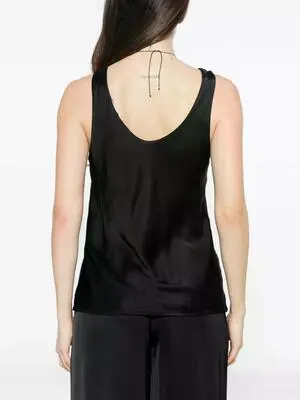 Dixie V-neck Blouse - Black