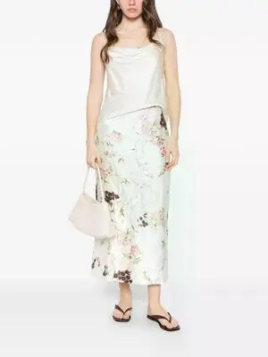 Dixie Cross-strap Top - Neutrals