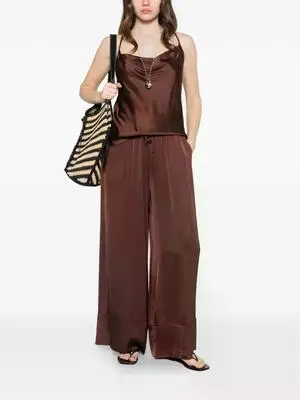 Dixie Cross-back Top - Brown