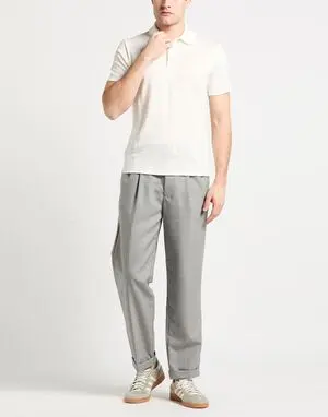 Paul & Shark Polo Shirt Size Linen - White