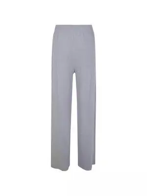 Fabiana Filippi Elasticated-waist Straight Leg Trousers - Grey