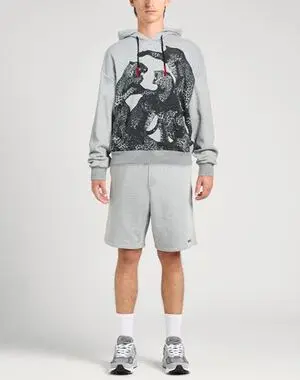 Just Cavalli Fleece Graphic Print Hoodie