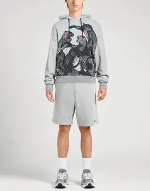 Just Cavalli Fleece Graphic Print Hoodie