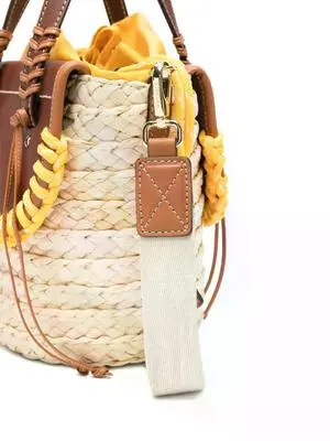 CUBA LAB Habanera Contrast-trim Bucket Bag