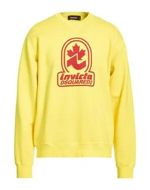 INVICTA X DSQUARED2 INVICTA X DSQUARED2 Cotton Sweatshirt Yellow