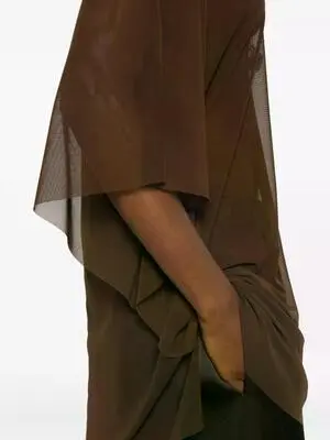 FISICO V-neck Top - Brown