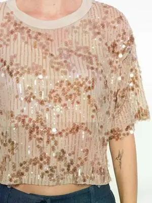 Imperial Sequin-embellished T-shirt