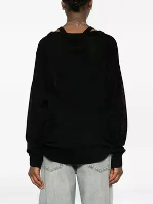 Balenciaga Relaxed-fit Sweater - Black