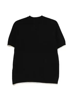 Emporio Armani Contrast-trim T-shirt