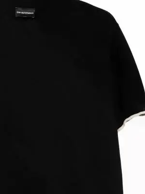 Emporio Armani Contrast-trim T-shirt
