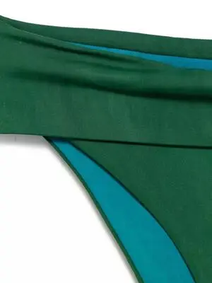 FISICO Tie-fastening Two-piece Bikini Set - Green