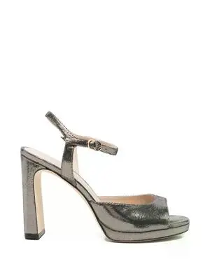 STUART WEITZMAN Babette Heeled Sandals - Gold